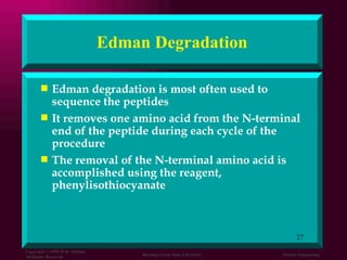 05. Protein Sequencing | PPT