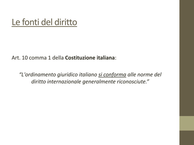 MMT - Rango delle fonti del diritto | PPT