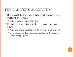 GRPHICS05 - Rendering (2) | PPT