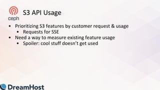 RGW S3: Features vs deep compatibility - Robin Johnson | PDF | Web ...