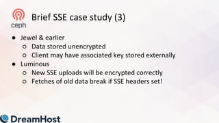 RGW S3: Features vs deep compatibility - Robin Johnson | PDF | Web ...