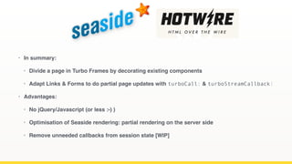Seaside Hotwired | PPT