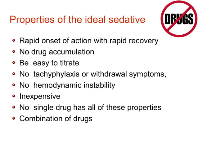 Sedation & Paralysis in ICU- DR.RAGHUNATH ALADAKATTI | PPT ...