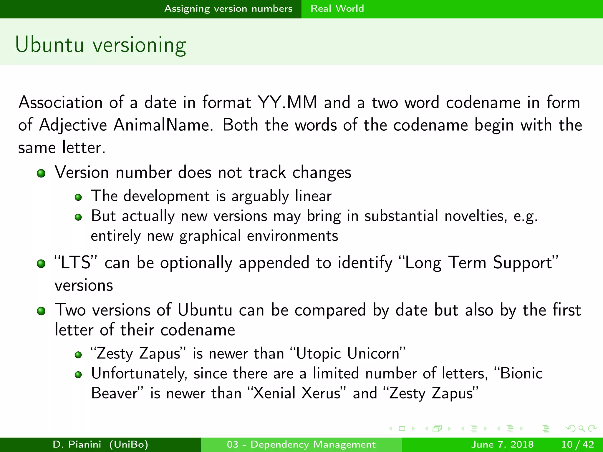 Versioning and License selection | PDF | Operating Systems | Computer Software and Applications