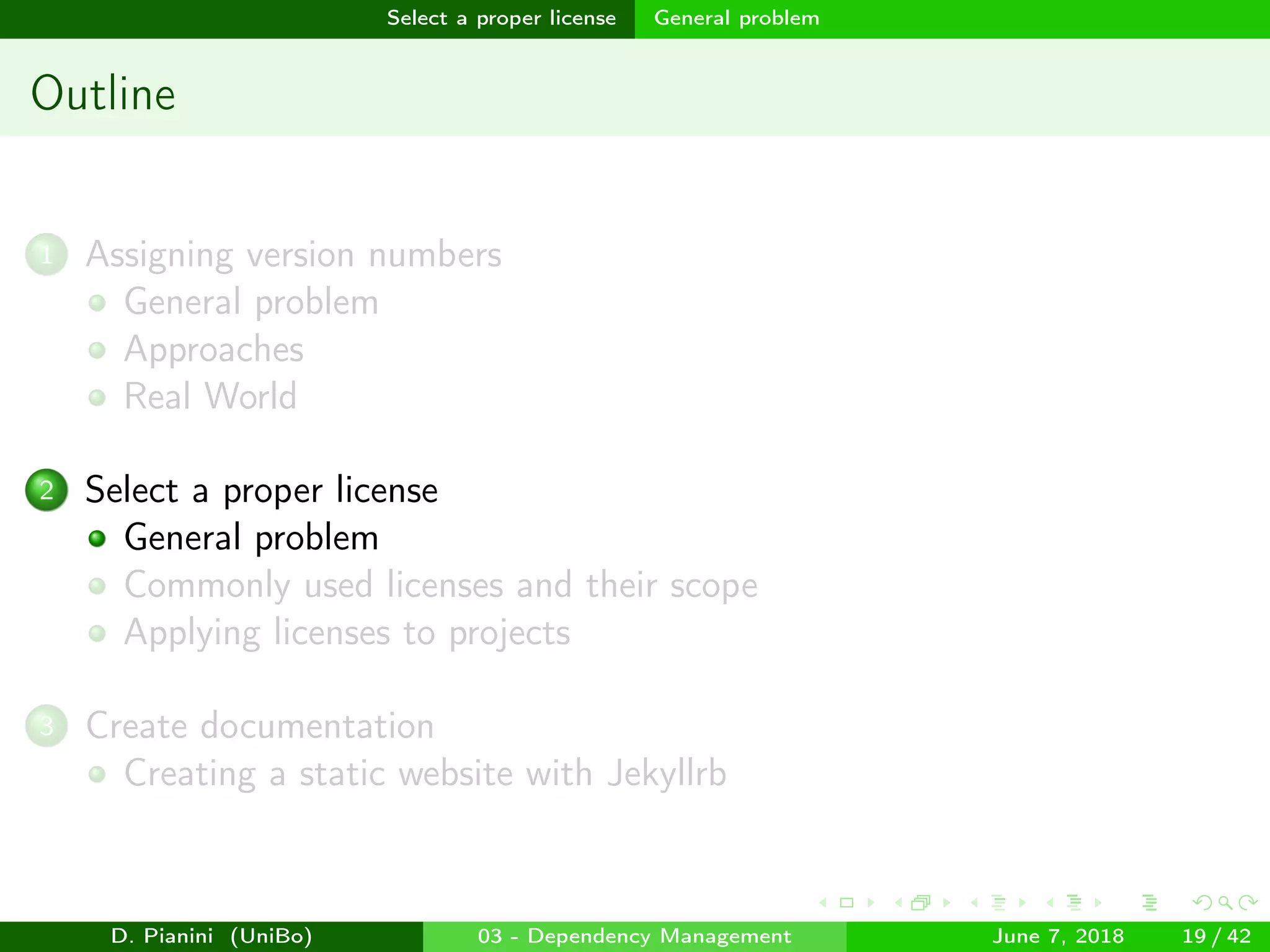 Versioning and License selection | PDF | Operating Systems | Computer Software and Applications