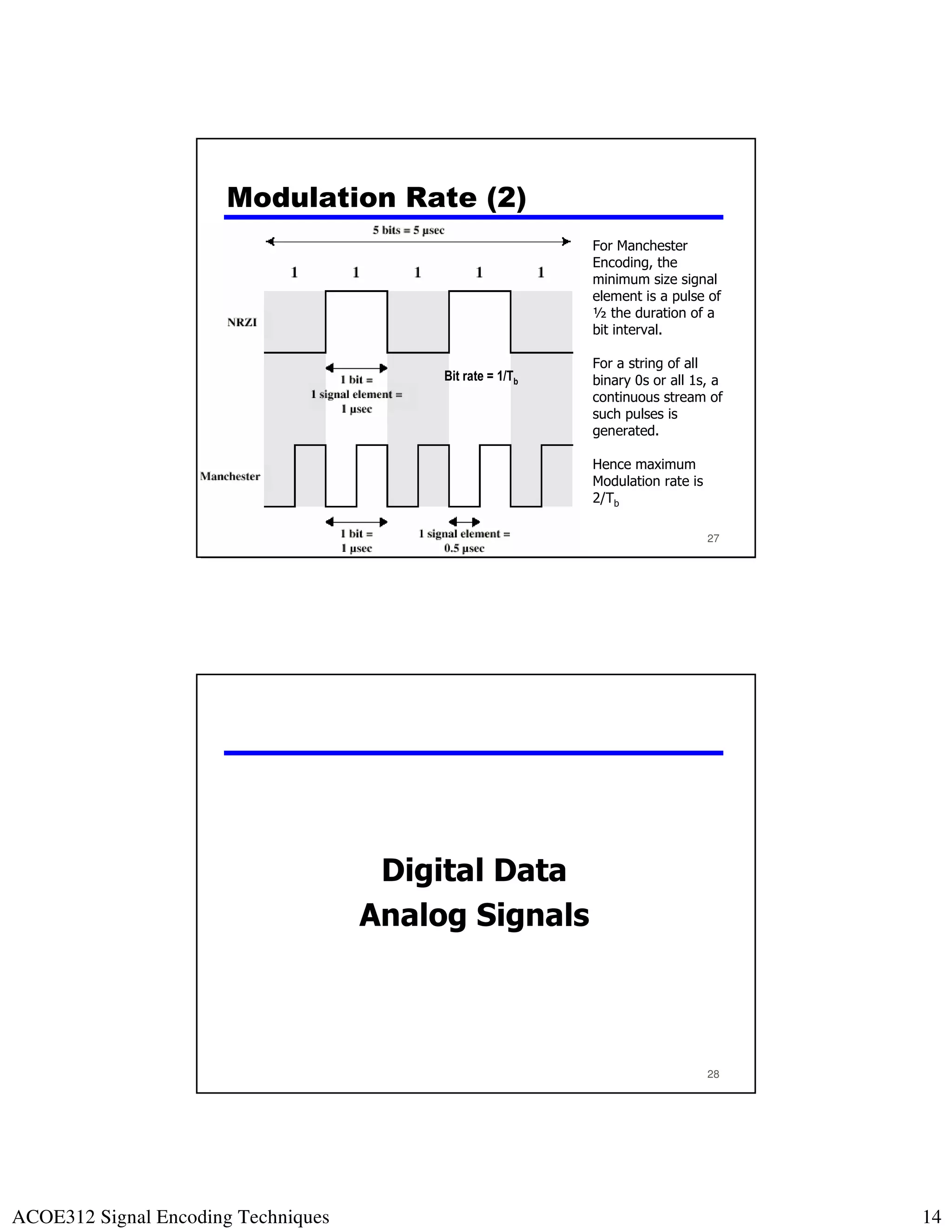 05 signal encoding | PDF