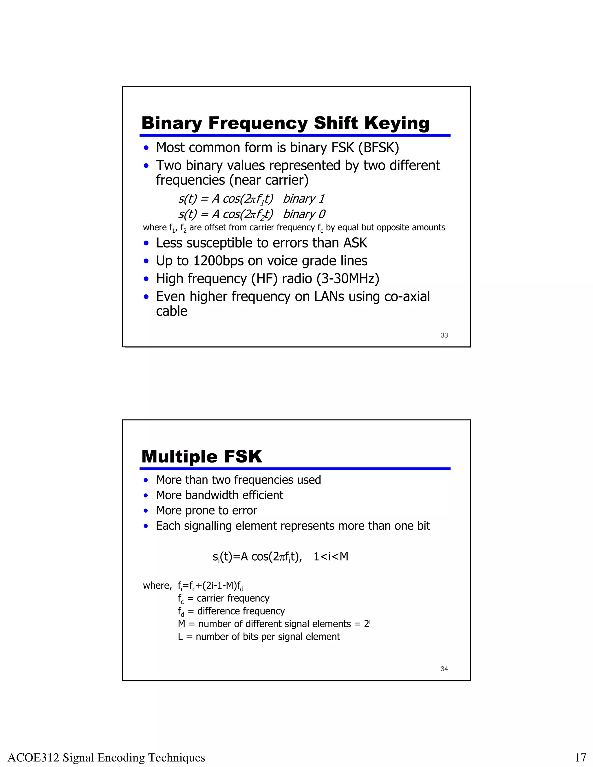 05 signal encoding | PDF