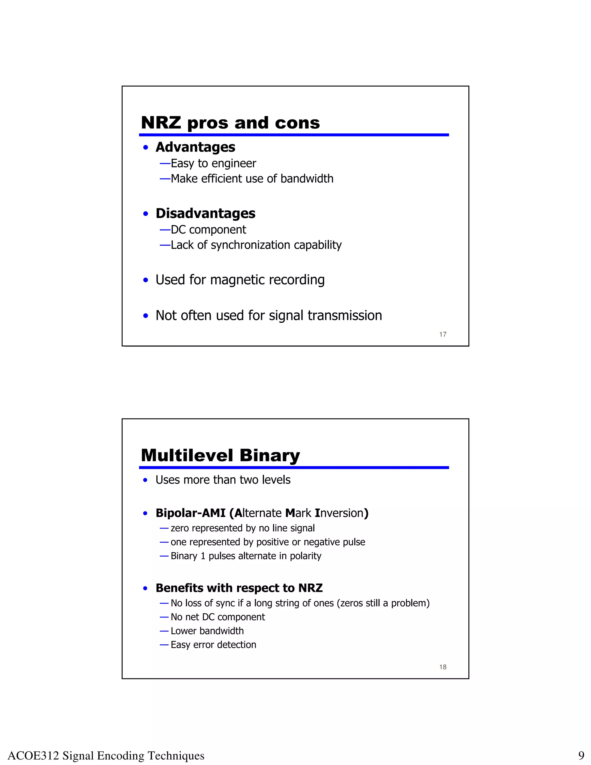 05 signal encoding | PDF