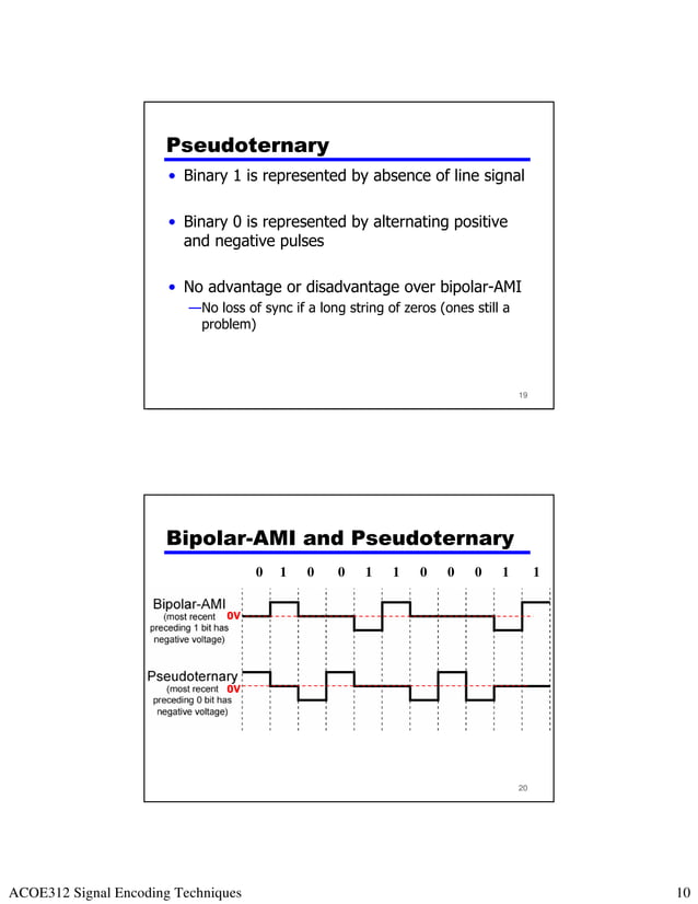 05 signal encoding | PDF