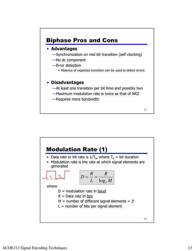 05 signal encoding | PDF