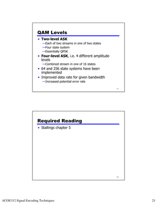 05 signal encoding | PDF
