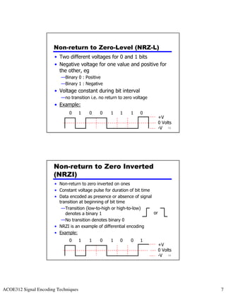 05 signal encoding | PDF