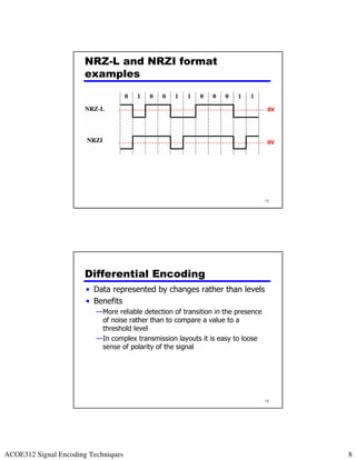 05 signal encoding | PDF