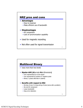 05 signal encoding | PDF