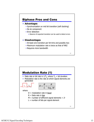 05 signal encoding | PDF