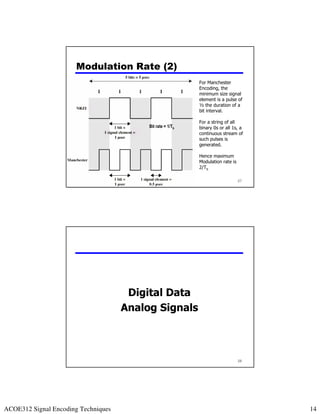 05 signal encoding | PDF