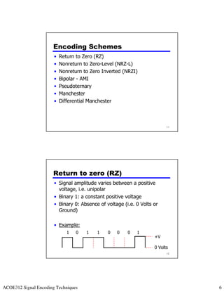 05 signal encoding | PDF