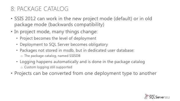 Whats New In Sql Server Integration Services 2012