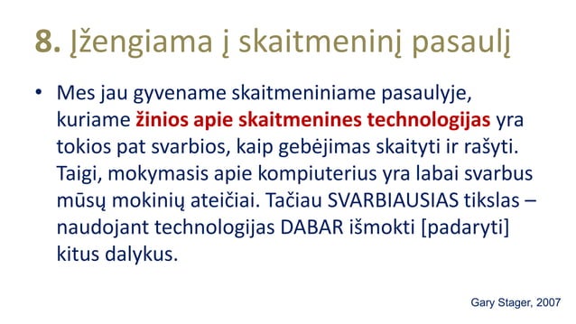 STEAM ugdymo akcentai | PDF