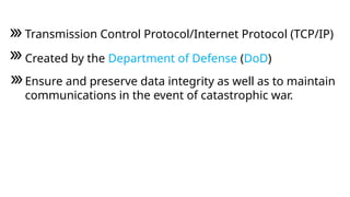 Network Plus 05- TCP IP Model Part 1.ppsx
