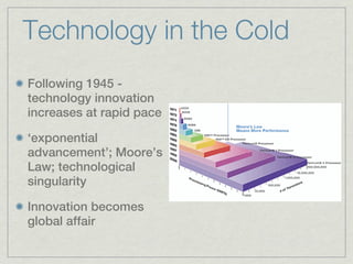 Technology in the Cold War | KEY