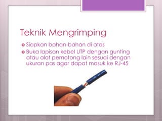 05 teknik pengkabelan | PPTX