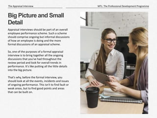 The Appraisal Interview | PPTX