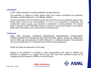 AIRMOUNT DESING AND CALCULATION PROCESS-ASML | PPT