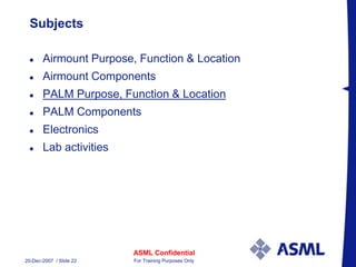 AIRMOUNT DESING AND CALCULATION PROCESS-ASML | PPT