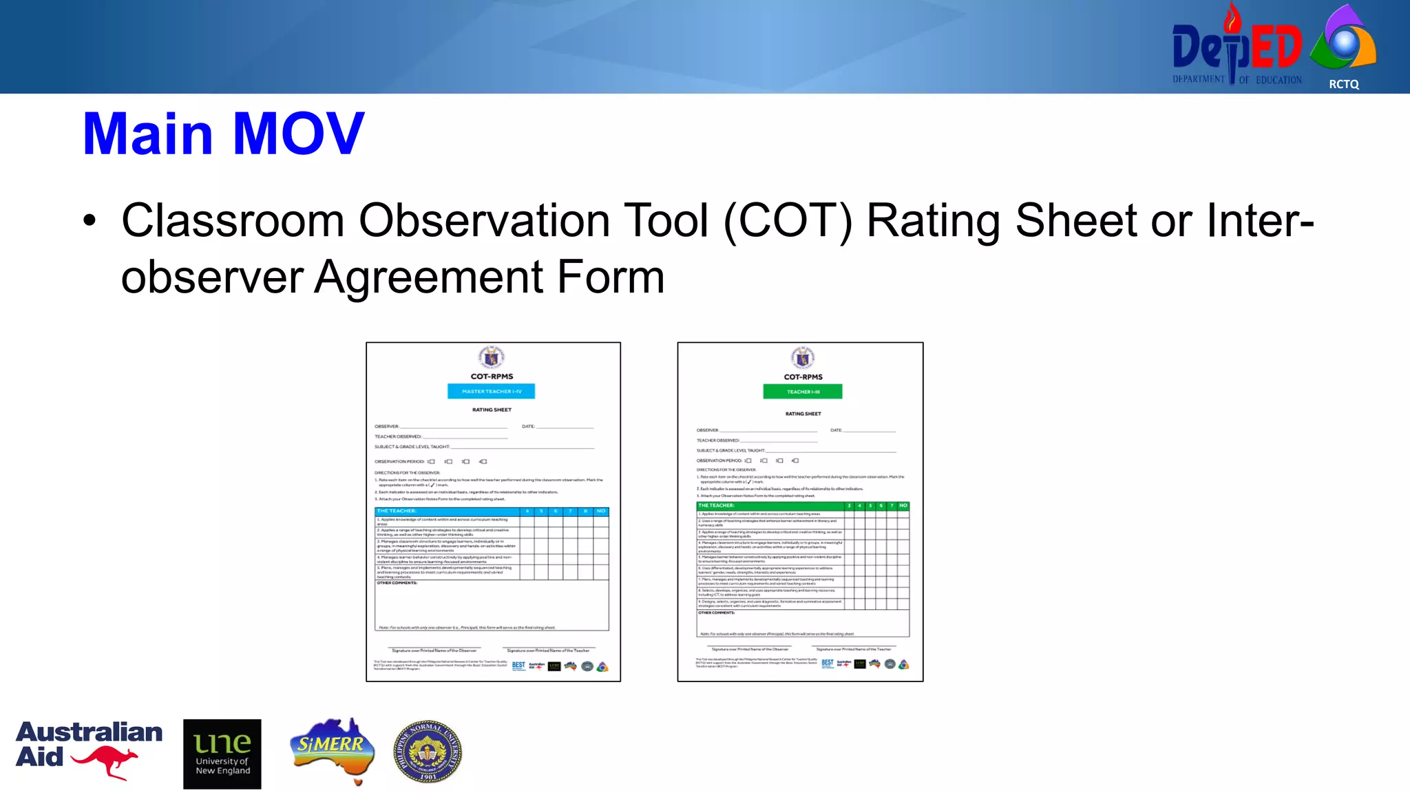05 Understanding RPMS tools and MOV's | PDF