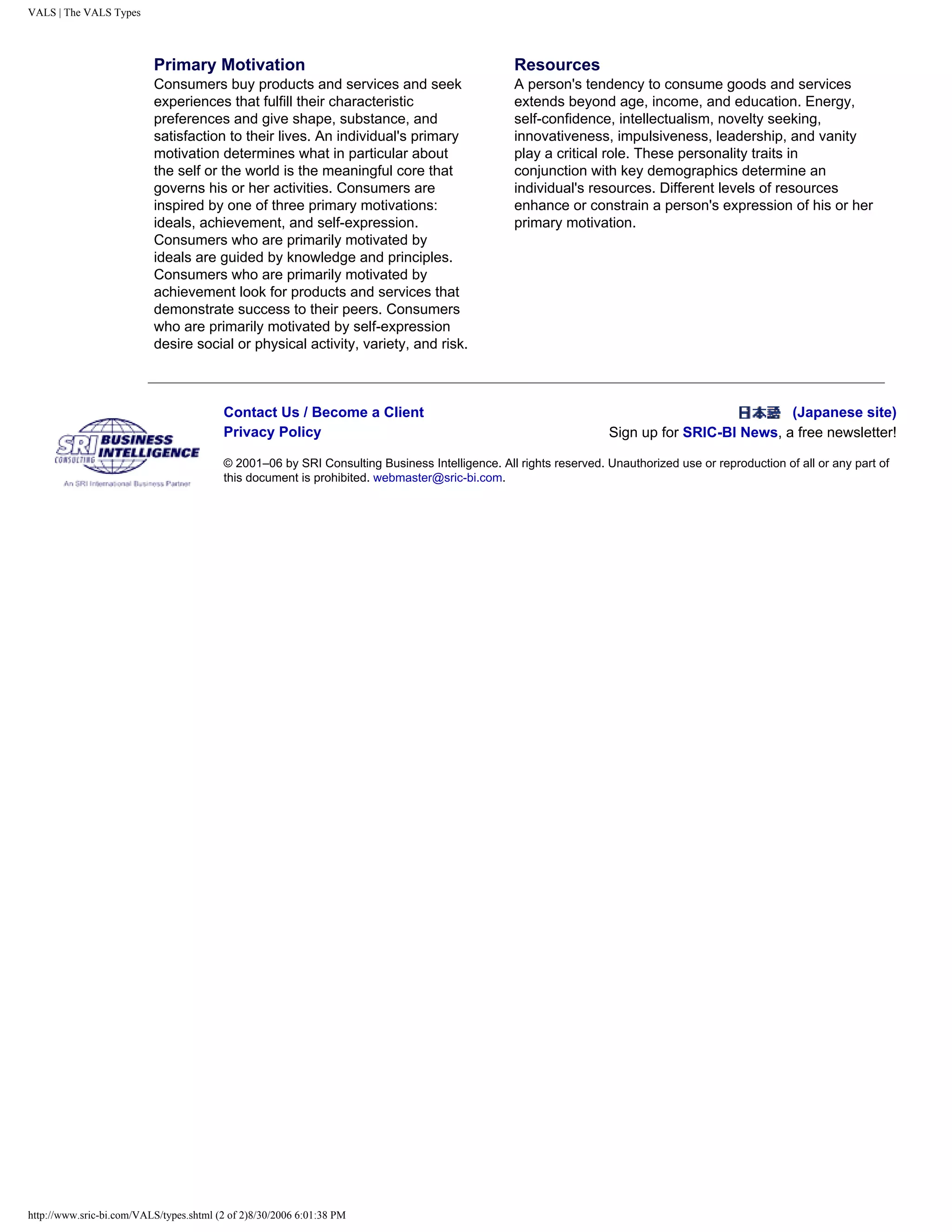 05 vals-personality-types | PDF