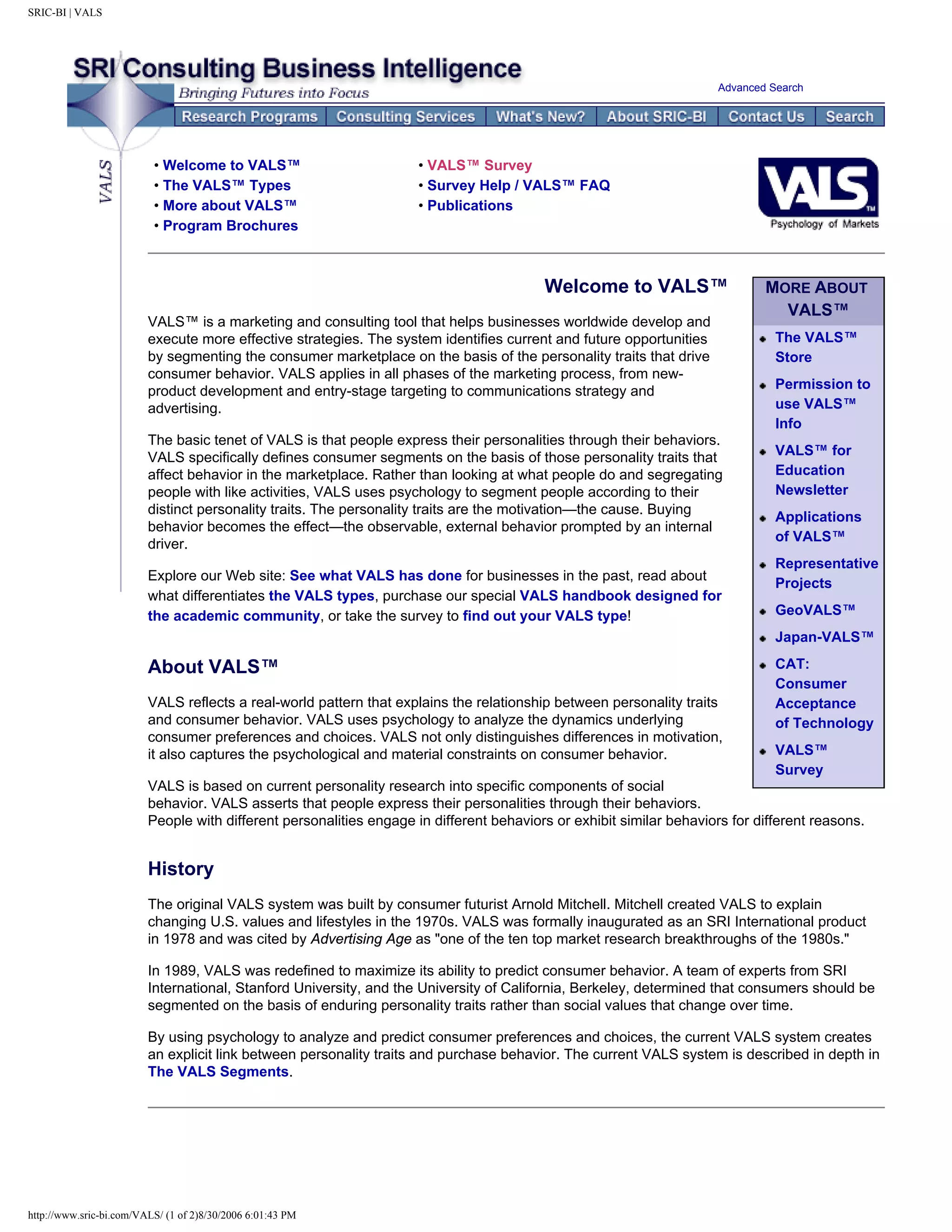 05 vals-personality-types | PDF