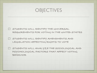 05- Voters and Voter Behavior | PDF