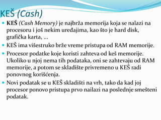 05 vrste-memorija | PPTX