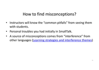 Workshop: Identifying concept inventories in agile programming | PPT