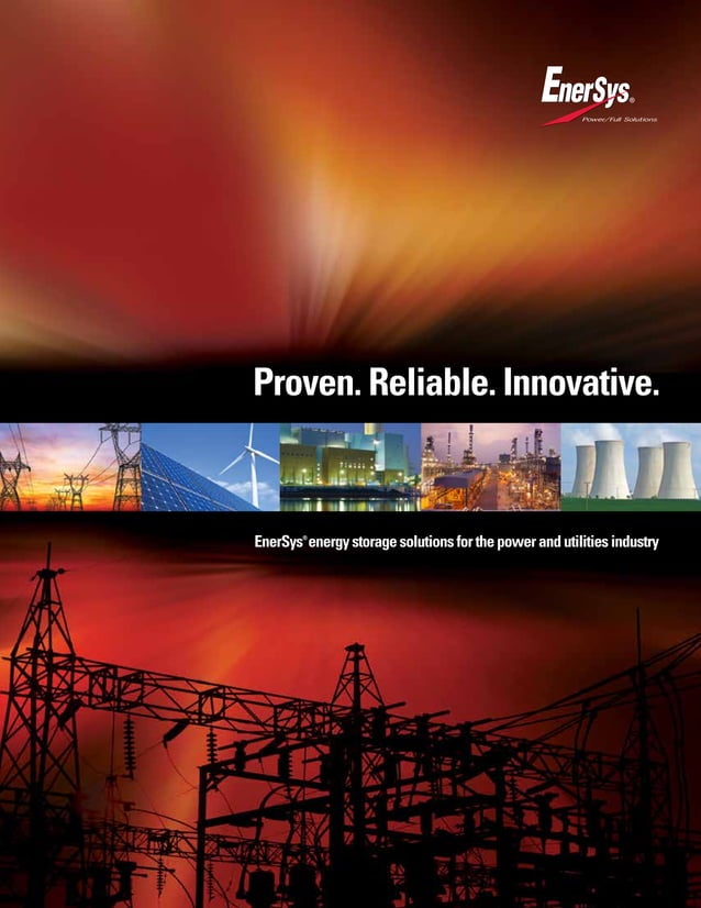 Enersys Utility Brochure | PDF | Power and Energy Industry | Industries