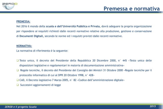 Progetto scuola digitale | PPTX