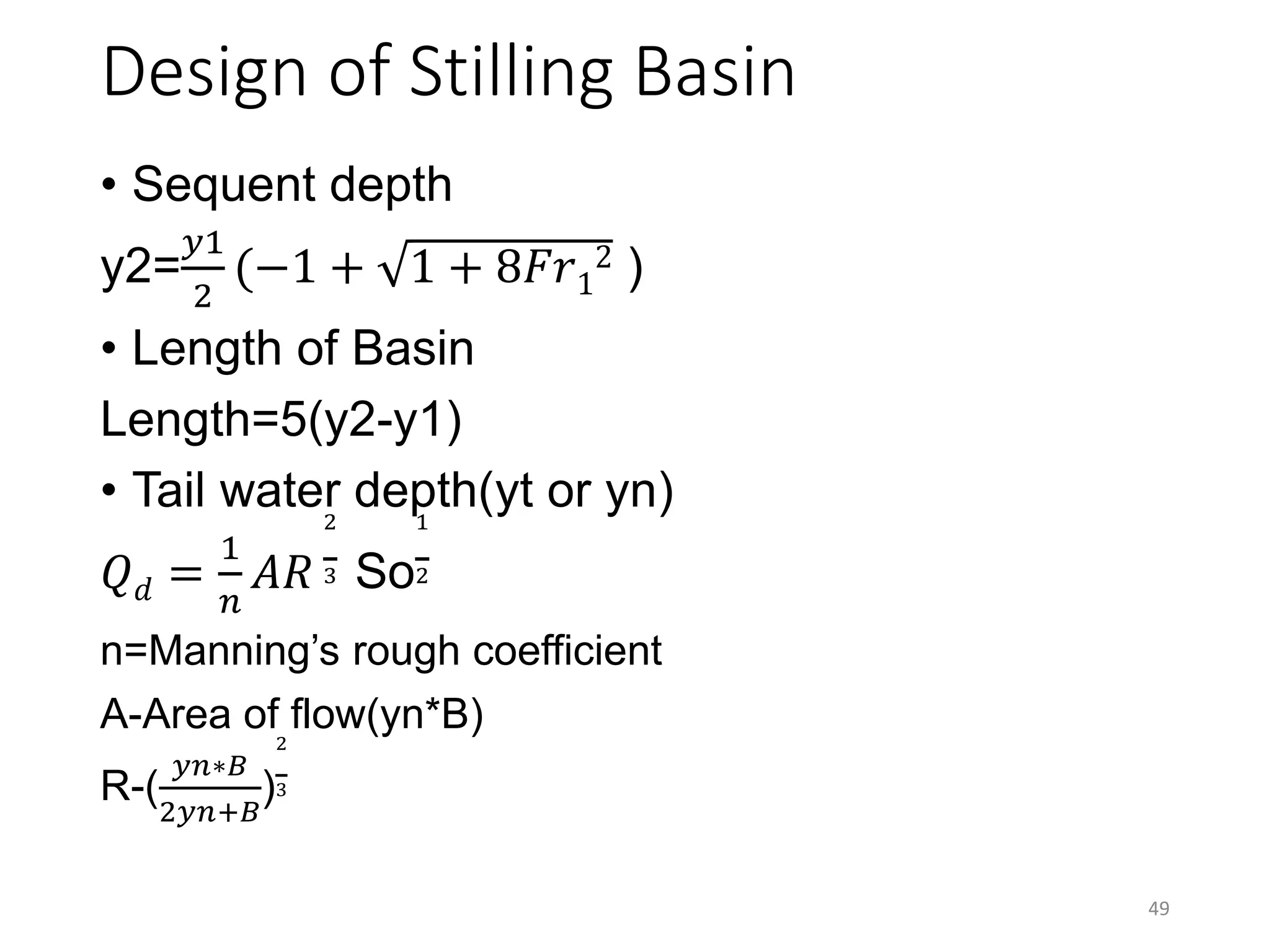 050218 chapter 7 spillways and energy dissipators | PDF