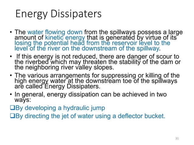 050218 chapter 7 spillways and energy dissipators | PDF | Track and ...