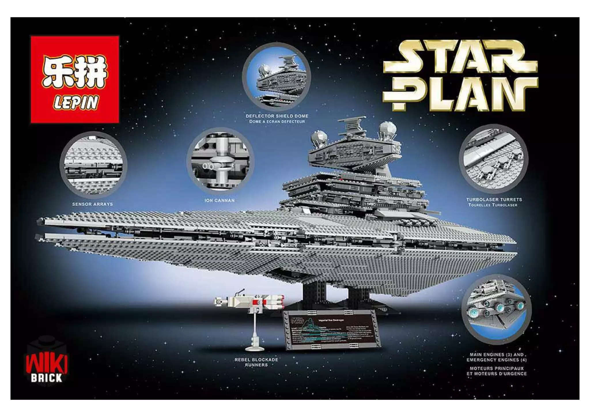 Manual Instruction for LEPIN 05027 IMPERIAL STAR DESTROYER – UCS ...