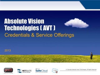 AVT_Offerings&Credentials | PPT