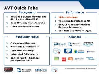 AVT_Offerings&Credentials | PPT