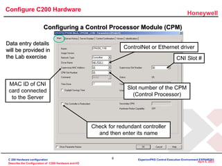05_04R201_1_C200 Hardware Configuration.ppt