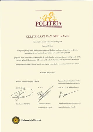 Deelname Aanbestedingsmodule | PDF