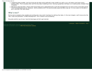 0506-django-web-framework-for-python.pdf | Web Design and HTML | Internet