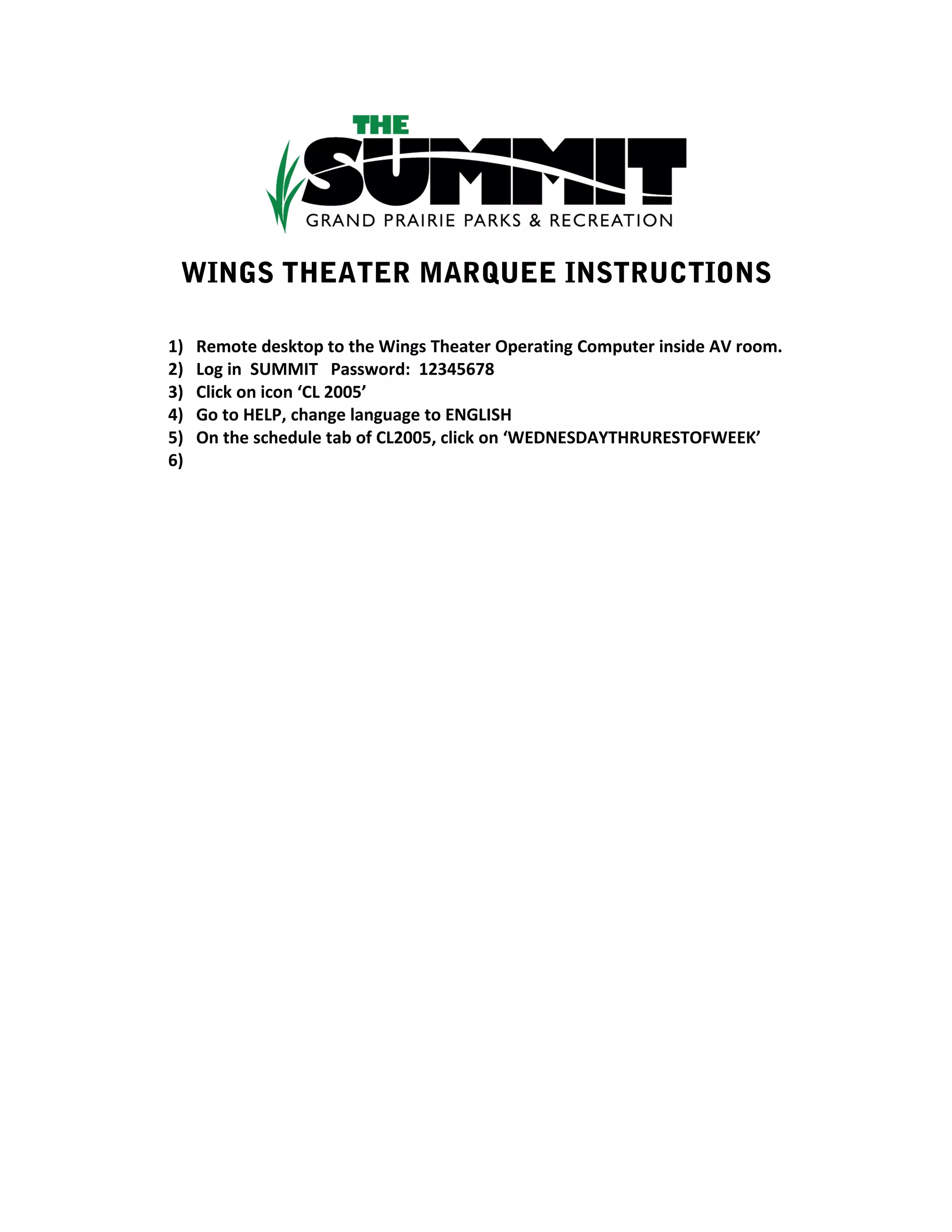 050611 wings theater marquee instructions | PDF