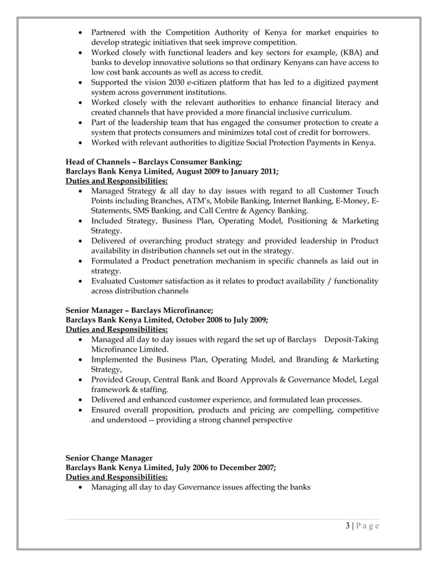 05 06 15 victor william malu new updated cv | PDF