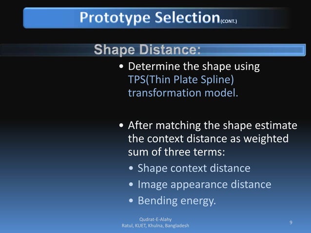 Shape Matching And Object Recognition Using Shape Contexts Ppt