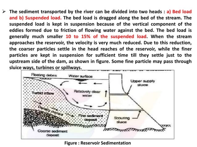RESERVOIR SEDIMENTATION | PDF | Geology | Science