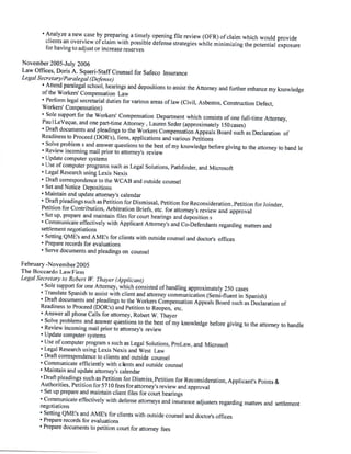 SOS BROCHURE AND TMG RESUME JULY 2015 | PDF